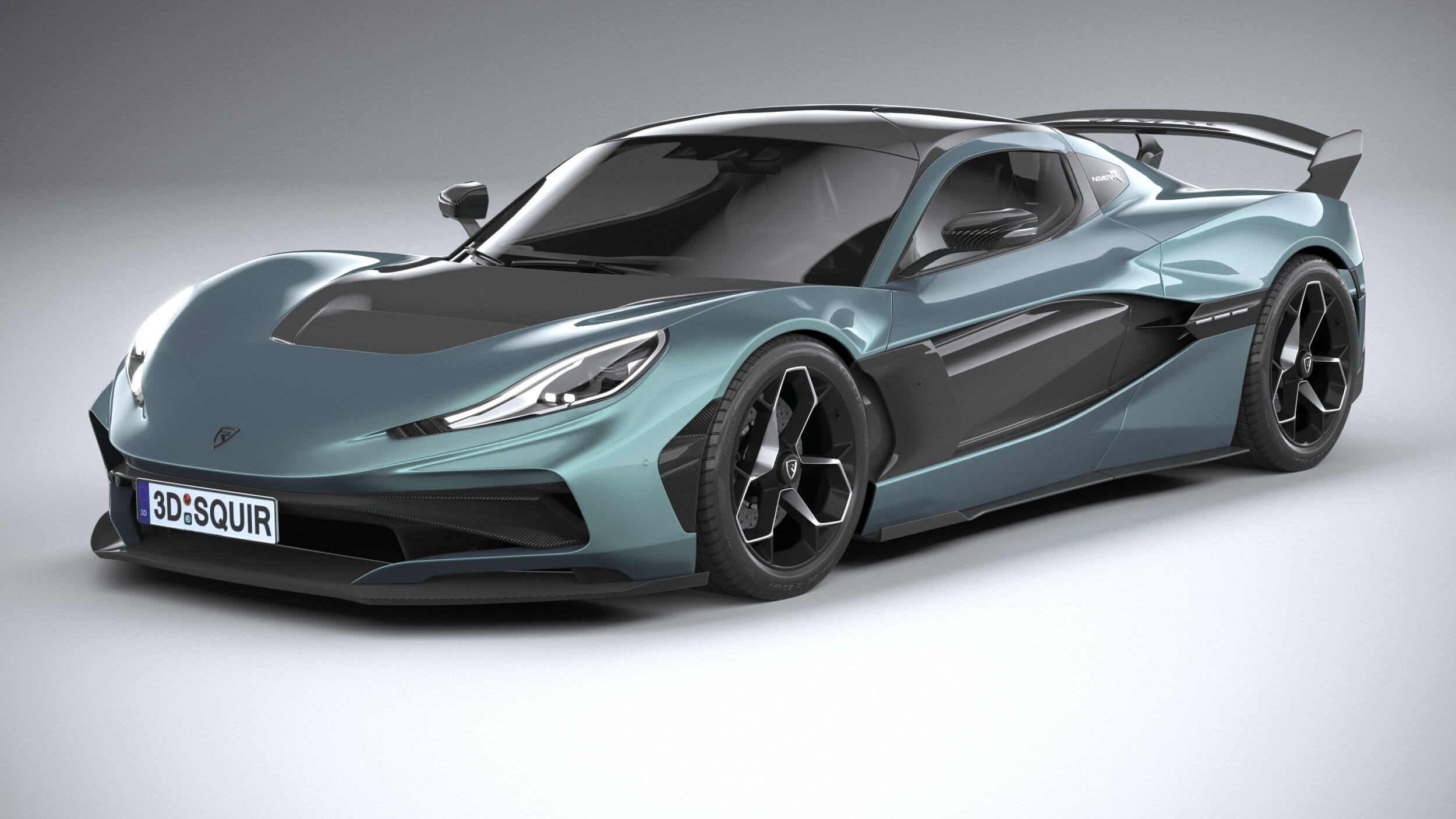 Rimac Nevera R 2025 - 3D Model by SQUIR