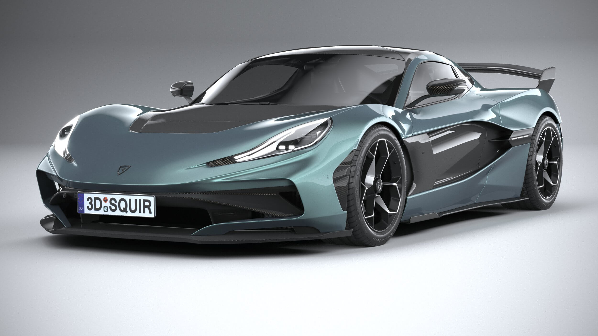 Rimac Nevera R 2025 - 3D Model by SQUIR