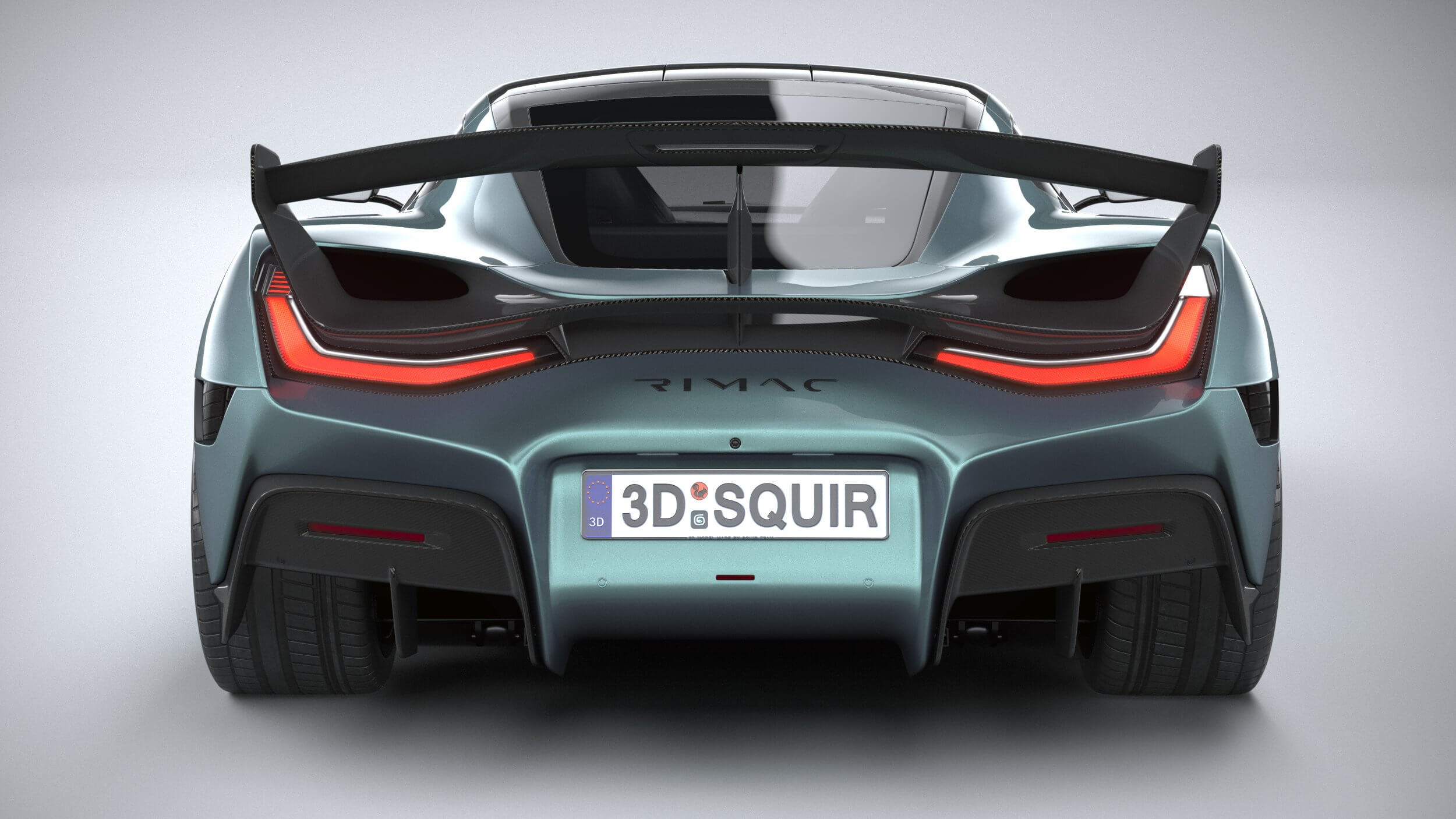 Rimac Nevera R 2025 - 3D Model by SQUIR