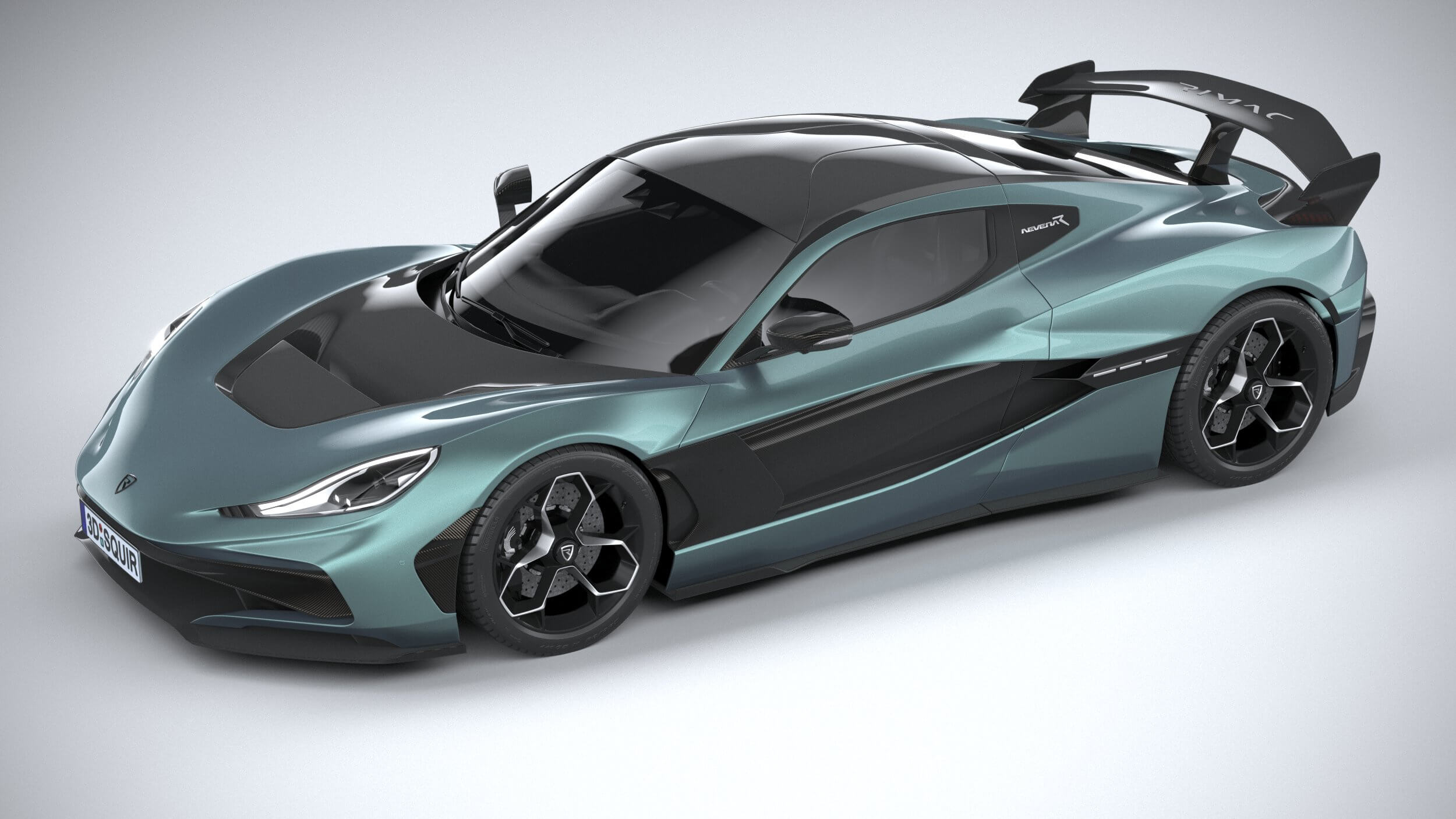 Rimac Nevera R 2025 - 3D Model by SQUIR