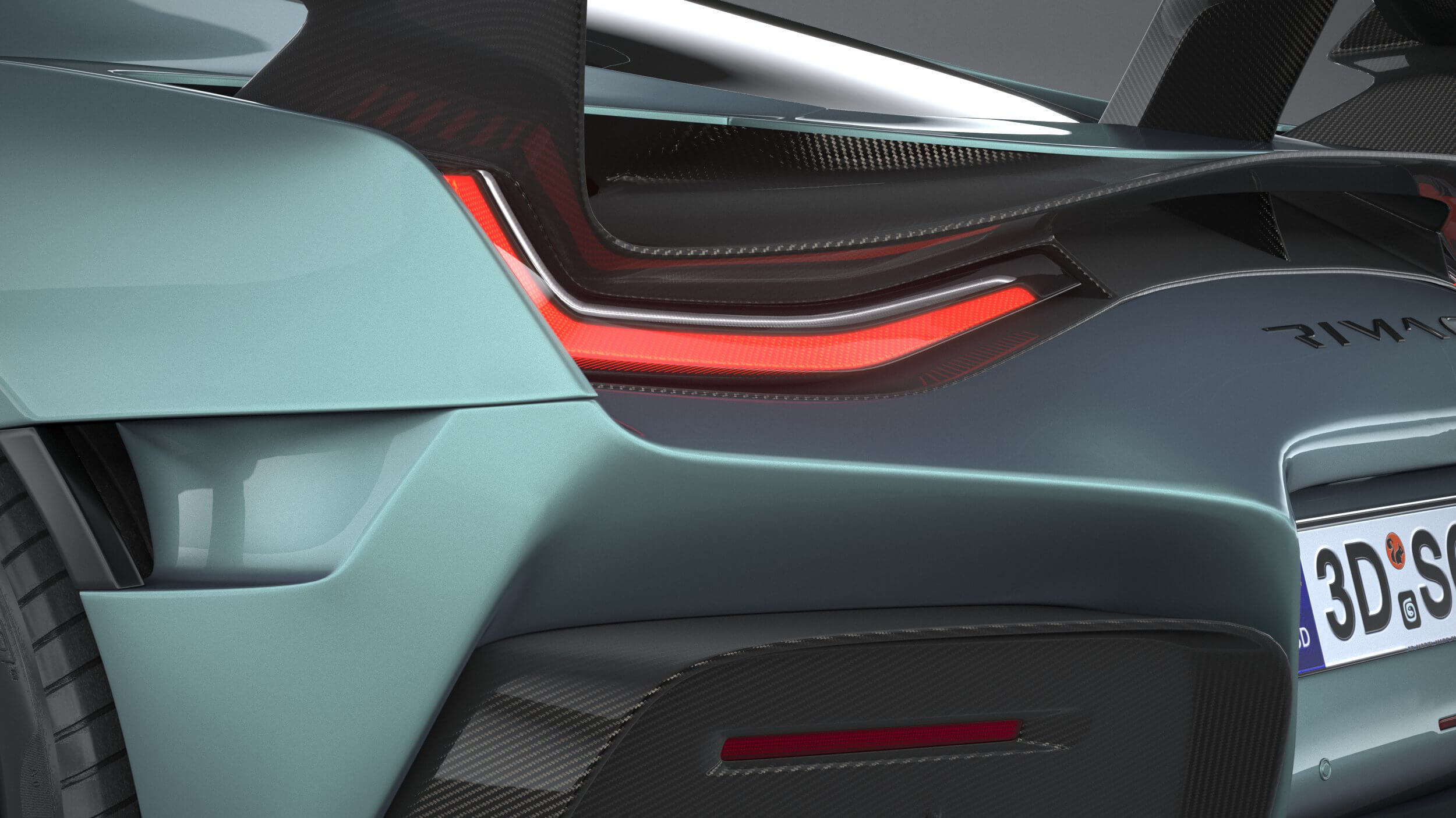 Rimac Nevera R 2025 - 3D Model by SQUIR