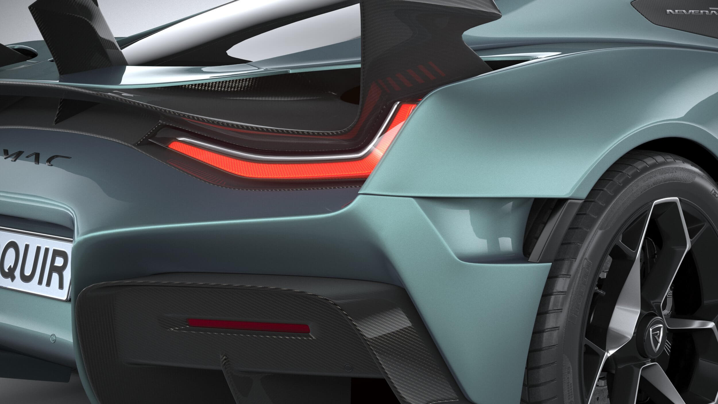 Rimac Nevera R 2025 - 3D Model by SQUIR