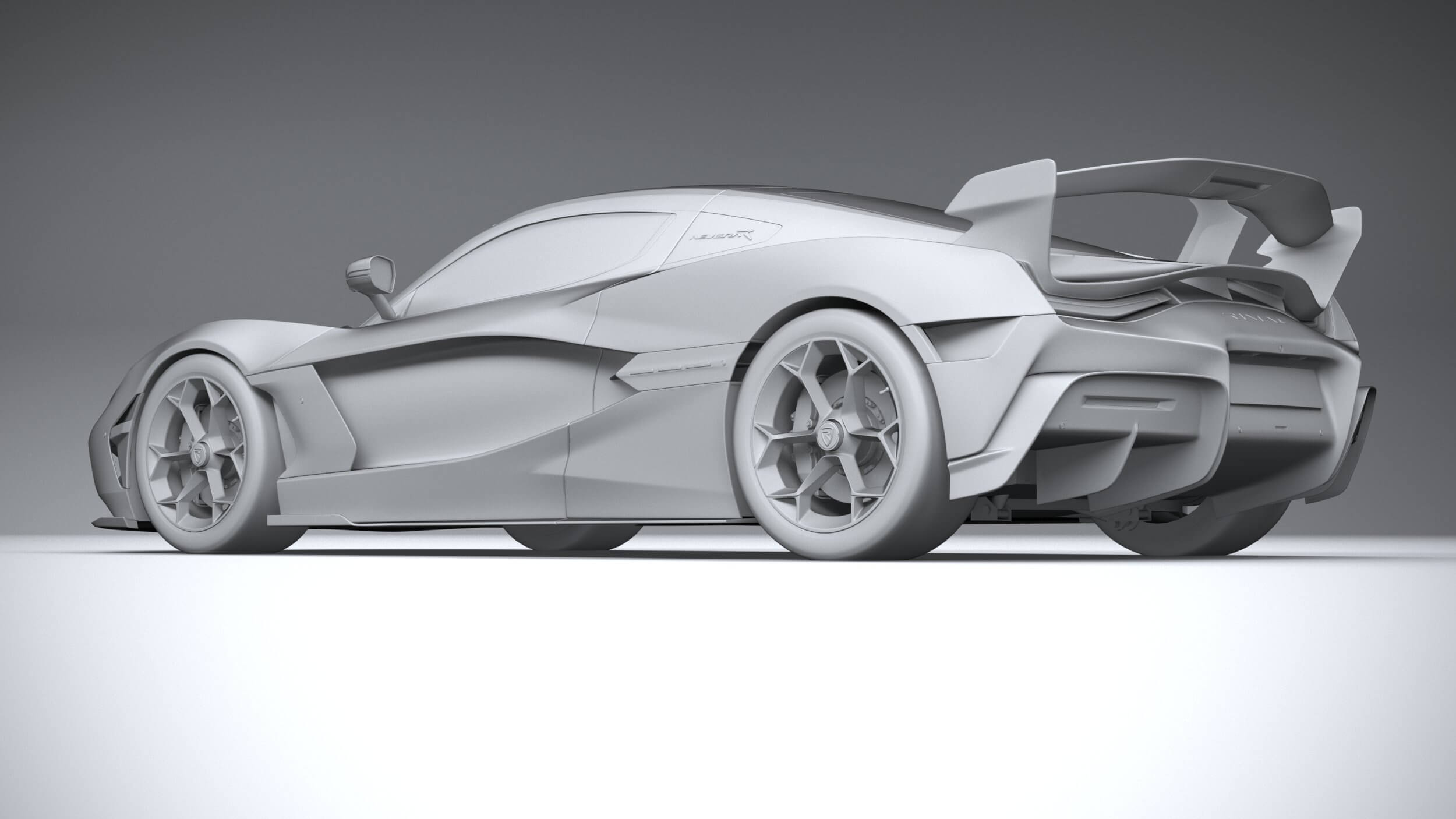 Rimac Nevera R 2025 - 3D Model by SQUIR