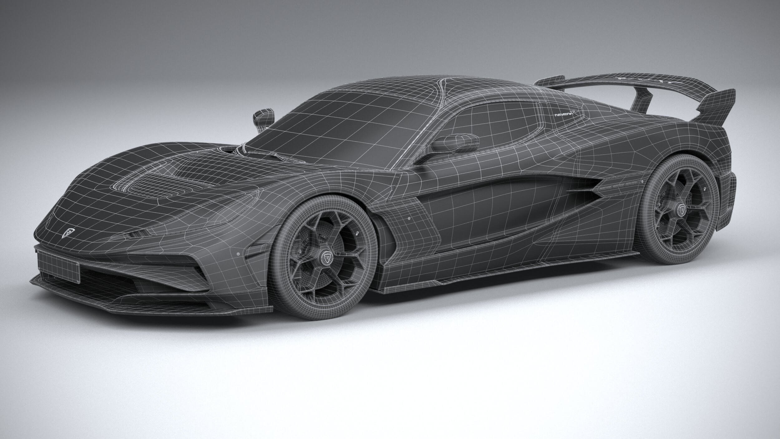 Rimac Nevera R 2025 - 3D Model by SQUIR