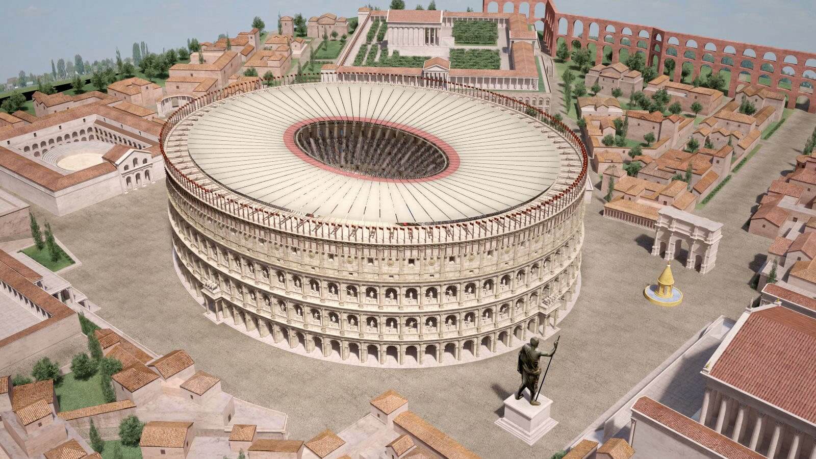 Rome Colosseum - 3D Model by SQUIR