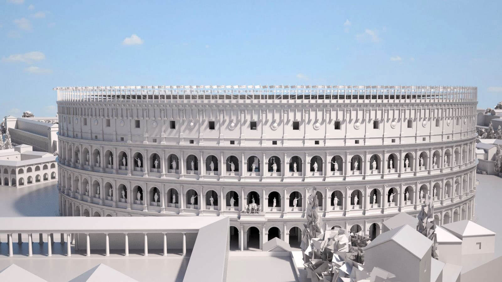Rome Colosseum - 3D Model by SQUIR