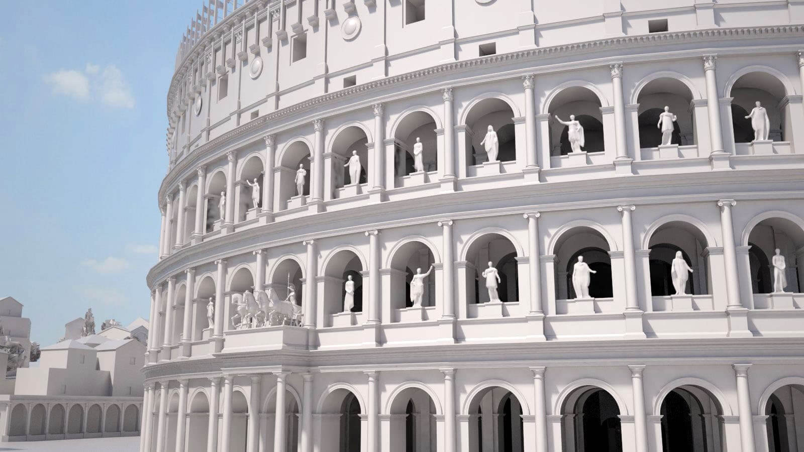 Rome Colosseum - 3D Model by SQUIR