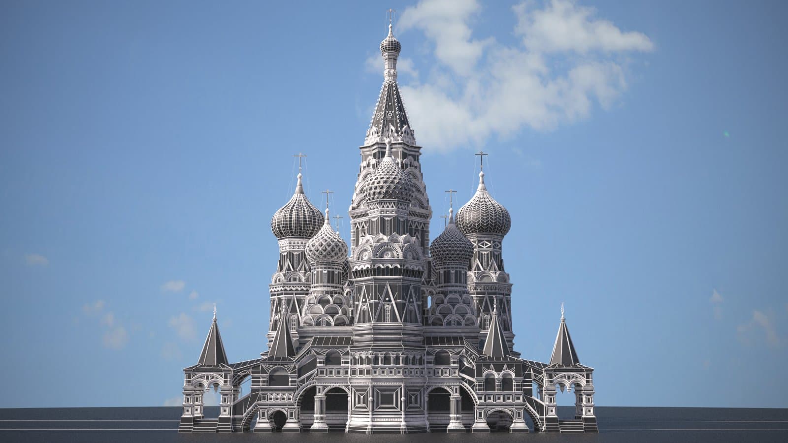 Saint Basils Cathedral - 3D Model by SQUIR