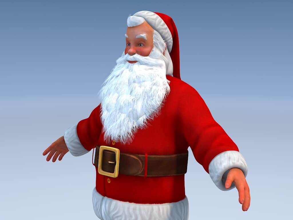 Santa Claus - 3D Model by SQUIR