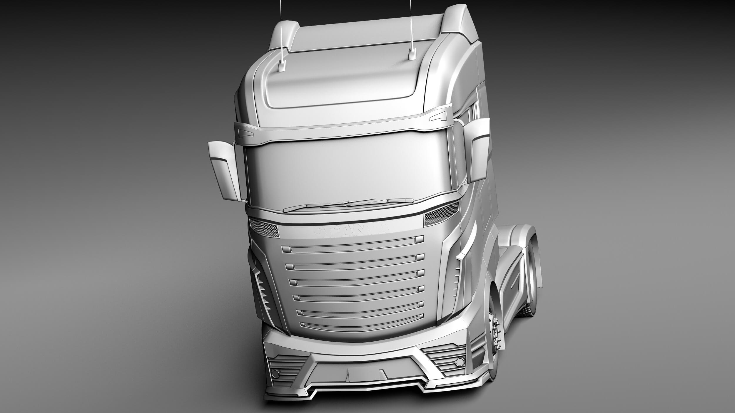 Scania R1000 2014 - 3D Model by SQUIR