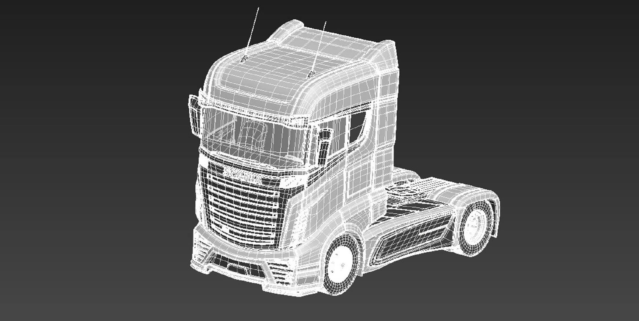 Scania R1000 Interior