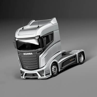 Scania R1000 2014 - 3D Model by SQUIR