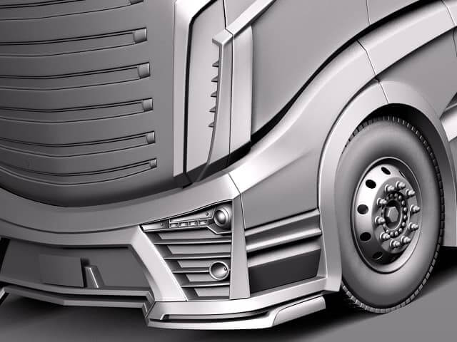 Scania R1000 Aero Trailer - 3D Model by SQUIR