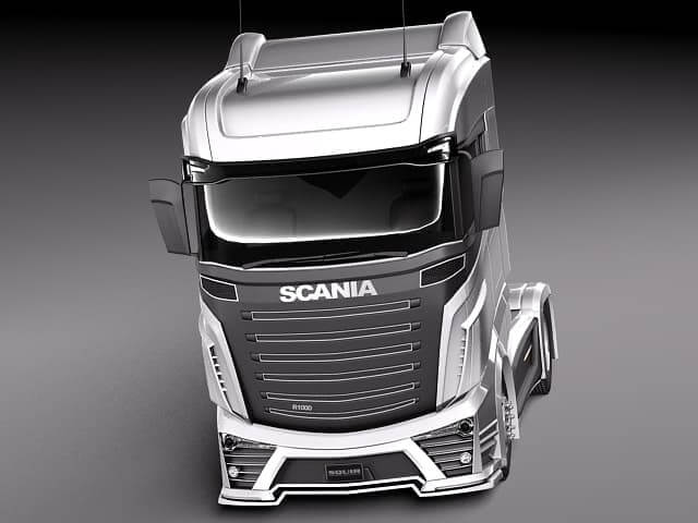 Scania R1000 Aero Trailer - 3D Model by SQUIR