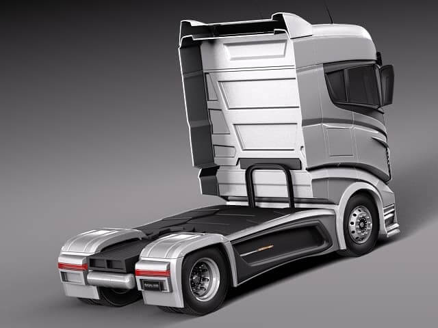 Scania R1000 Aero Trailer - 3D Model by SQUIR
