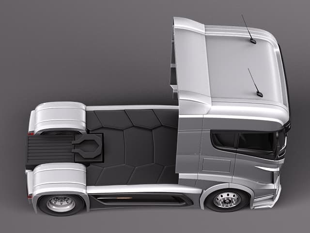 Scania R1000 Aero Trailer - 3D Model by SQUIR