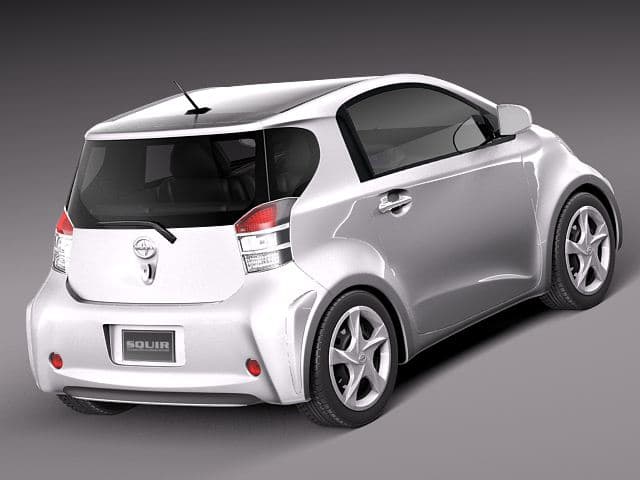 Scion IQ 2012 - 3D Model by SQUIR