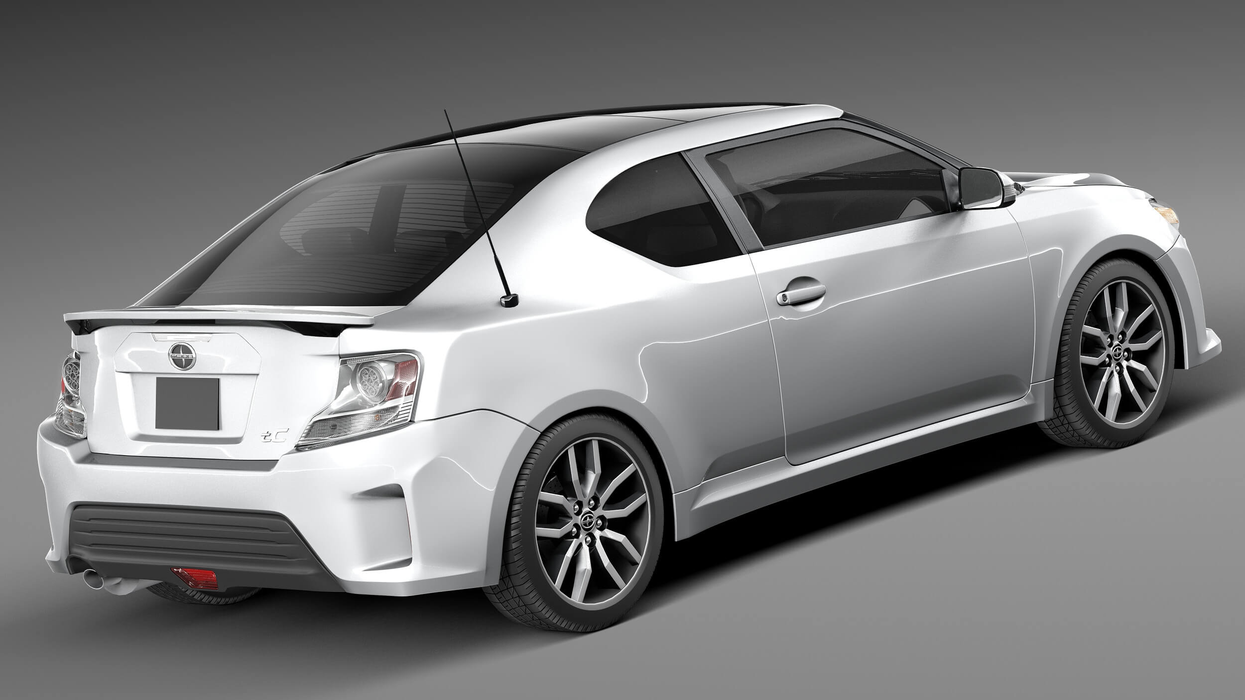 Scion TC 2014 - 3D Model by SQUIR