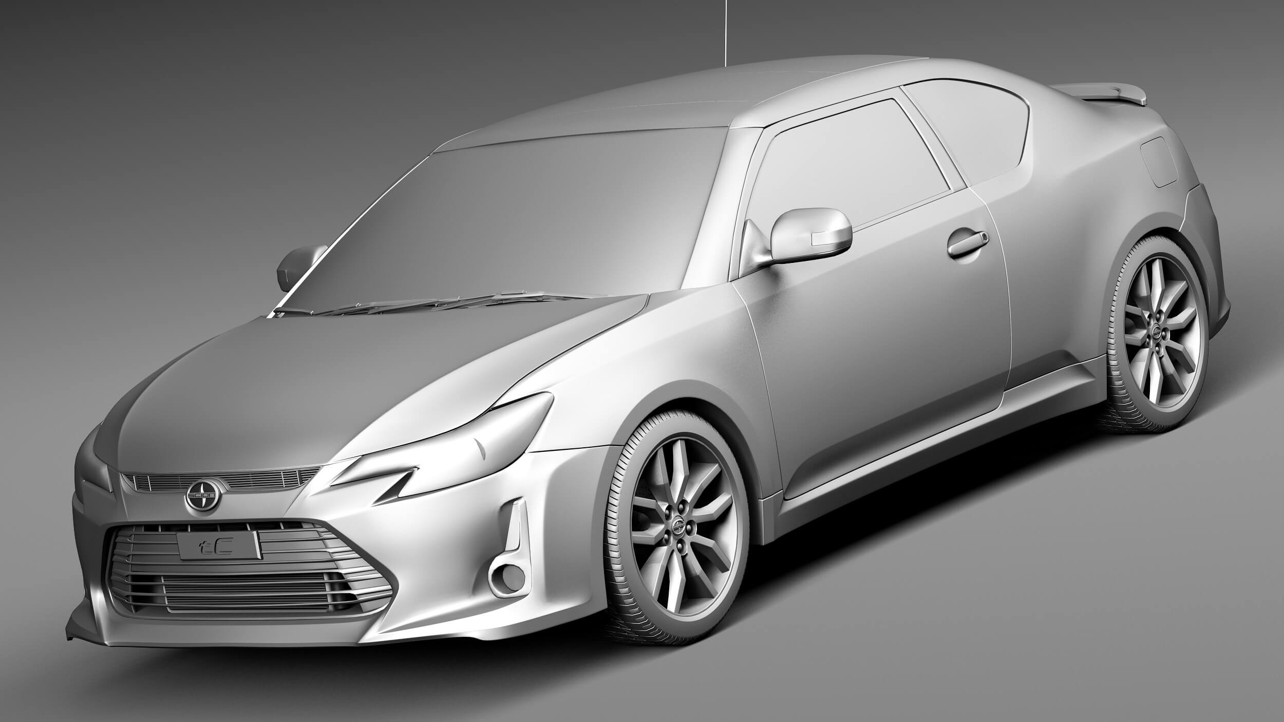 Scion TC 2014 - 3D Model by SQUIR