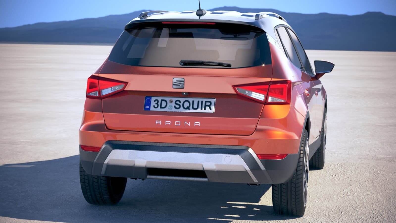 Seat Arona 2018 - 3D Model by SQUIR