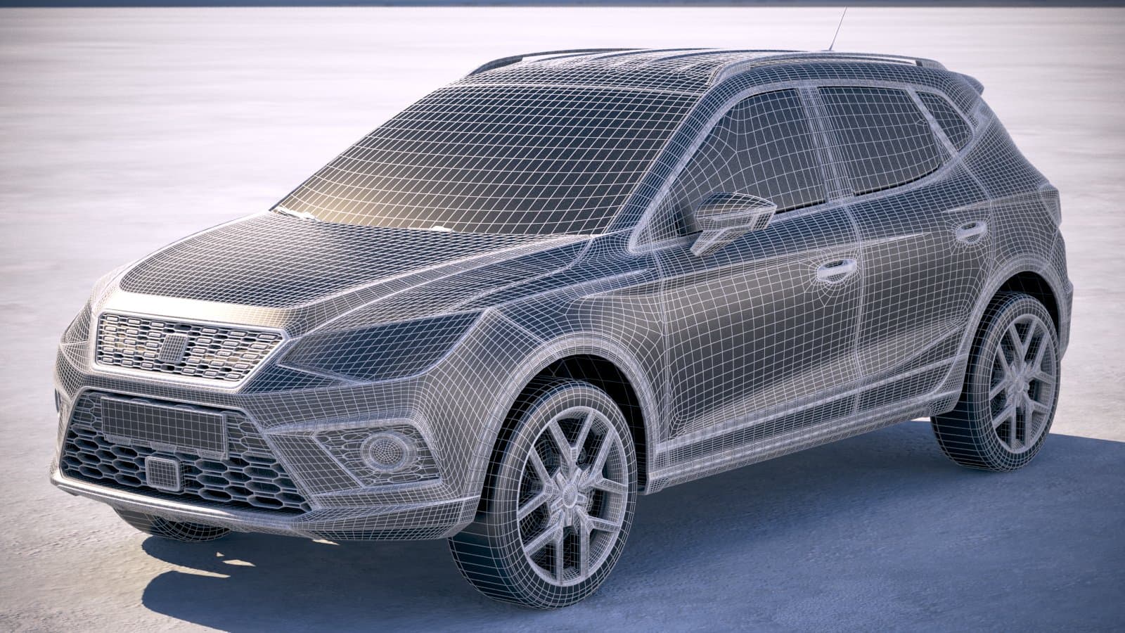 Seat Arona 2018 - 3D Model by SQUIR