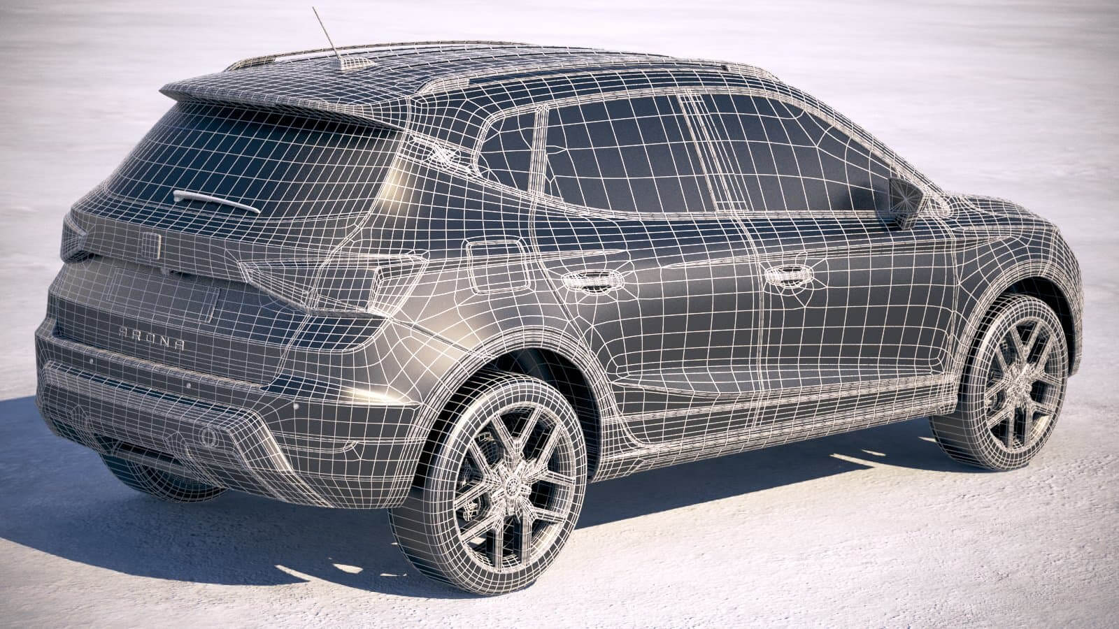 Seat Arona 2018 - 3D Model by SQUIR