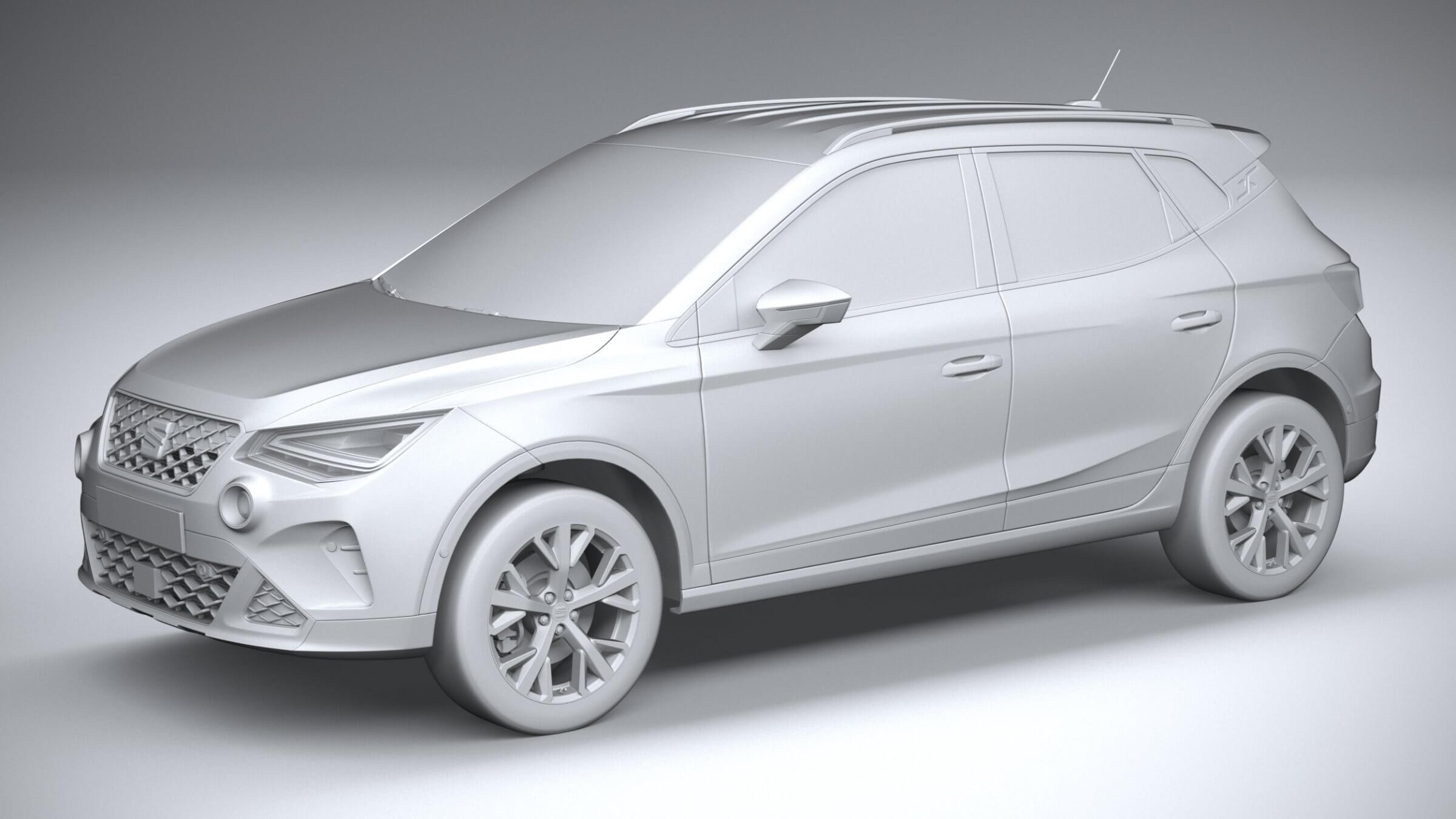 Seat Arona 2022 - 3D Model by SQUIR