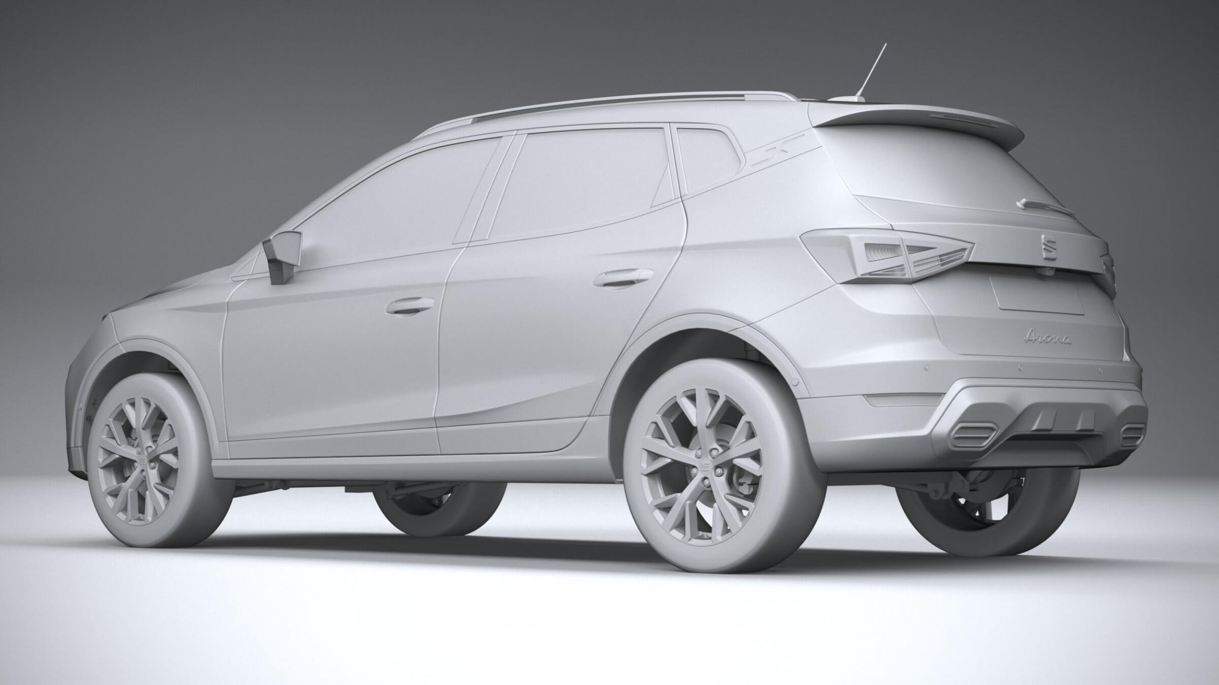 Seat Arona 2022 - 3D Model by SQUIR