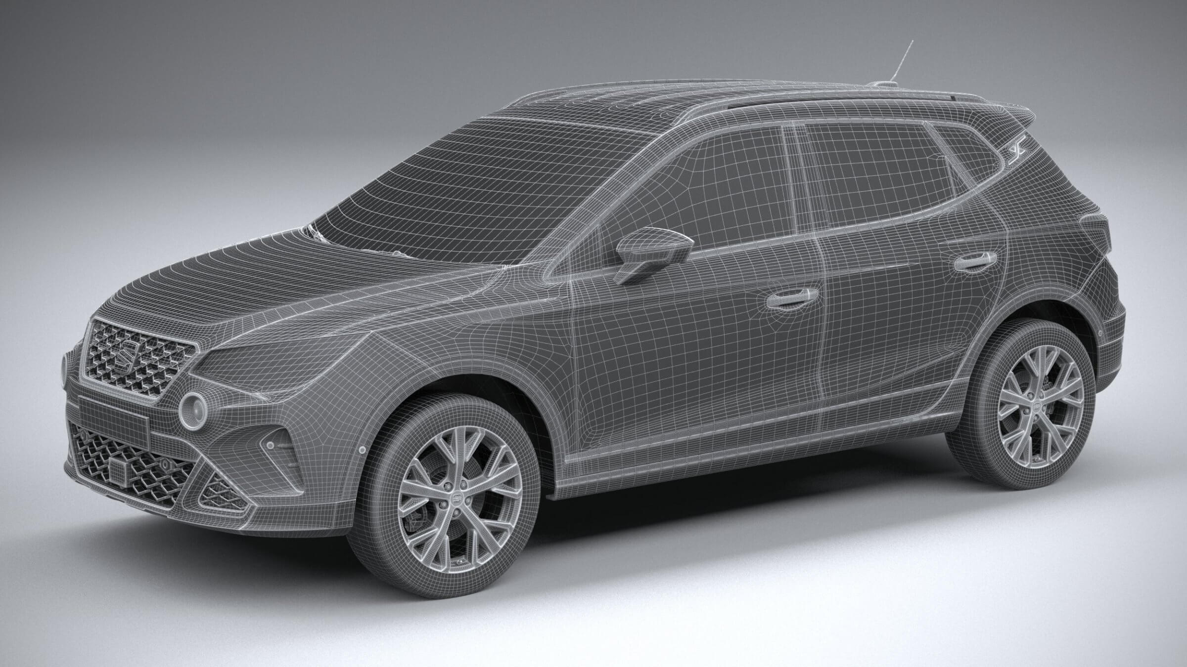 Seat Arona 2022 - 3D Model by SQUIR