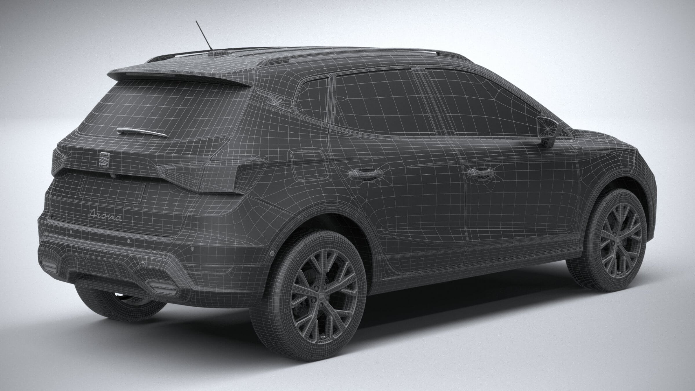 Seat Arona 2022 - 3D Model by SQUIR
