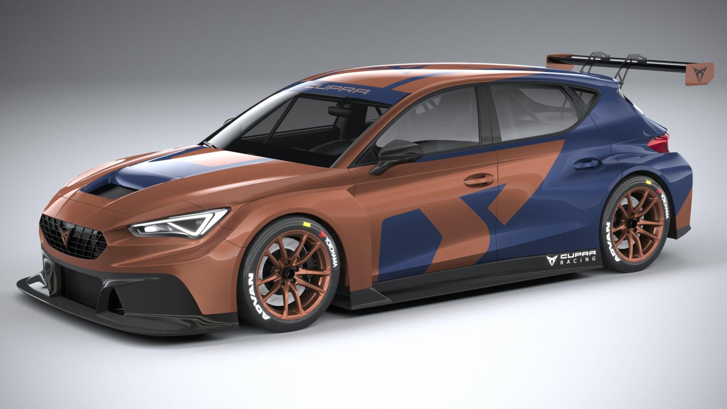 Seat Leon Cupra Competicion 2020 - 3D Model by SQUIR