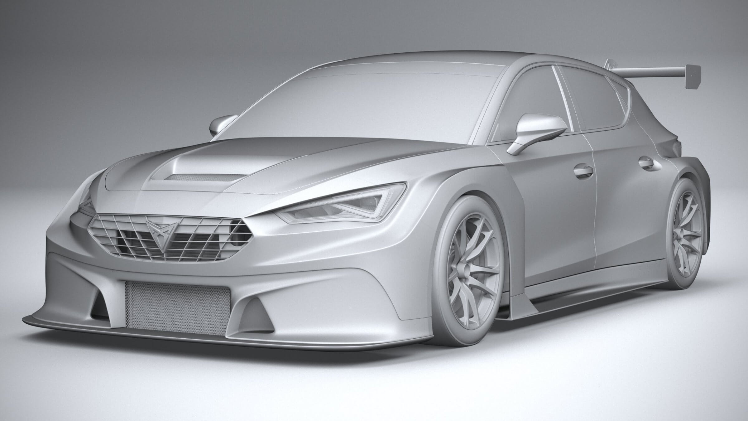 Seat Leon Cupra Competicion 2020 - 3D Model by SQUIR