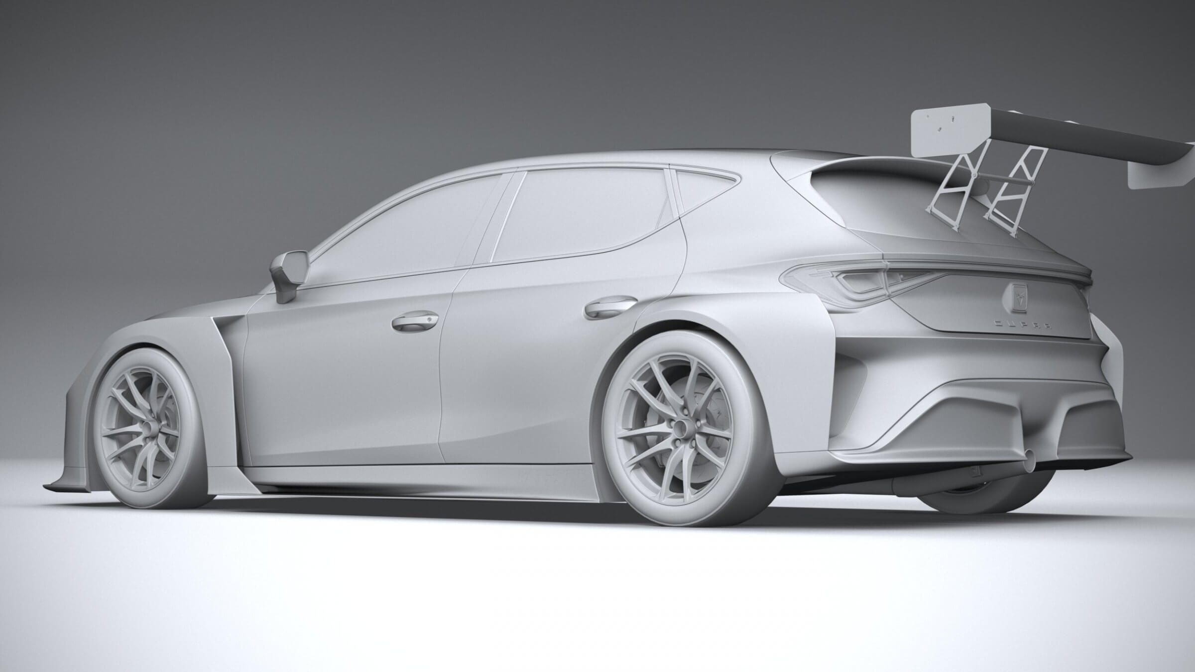 Seat Leon Cupra Competicion 2020 - 3D Model by SQUIR