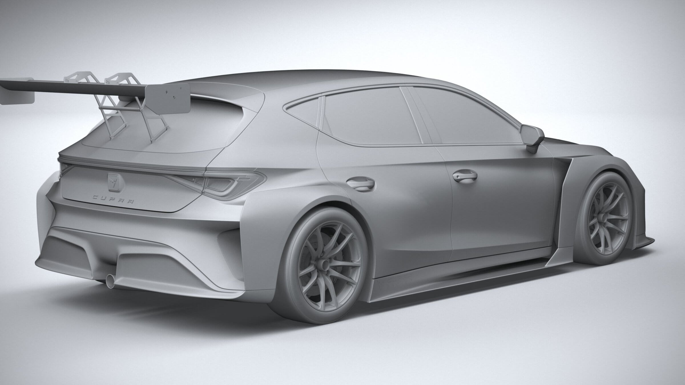 Seat Leon Cupra Competicion 2020 - 3D Model by SQUIR