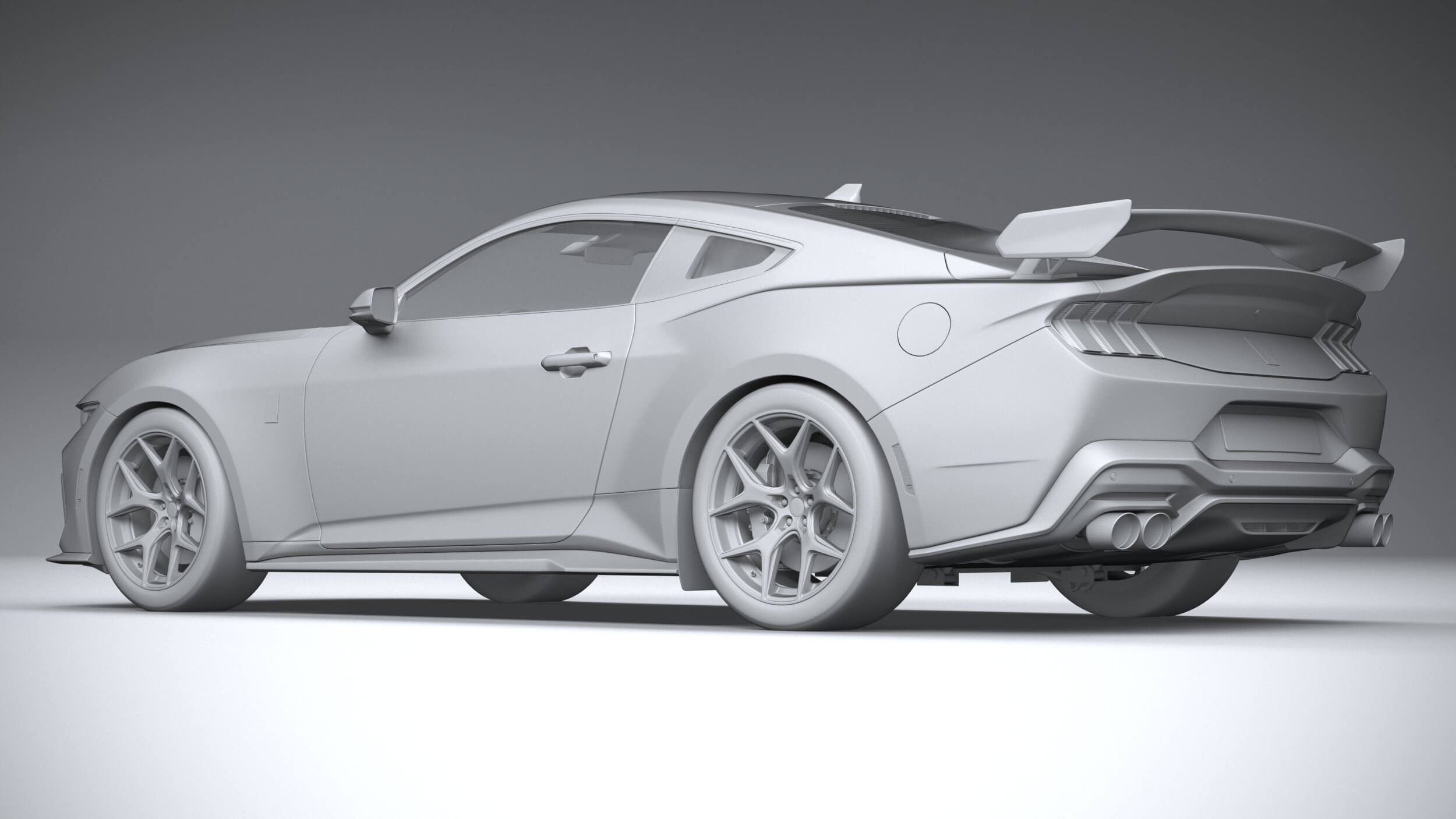 Shelby GT350 2025 - 3D Model by SQUIR