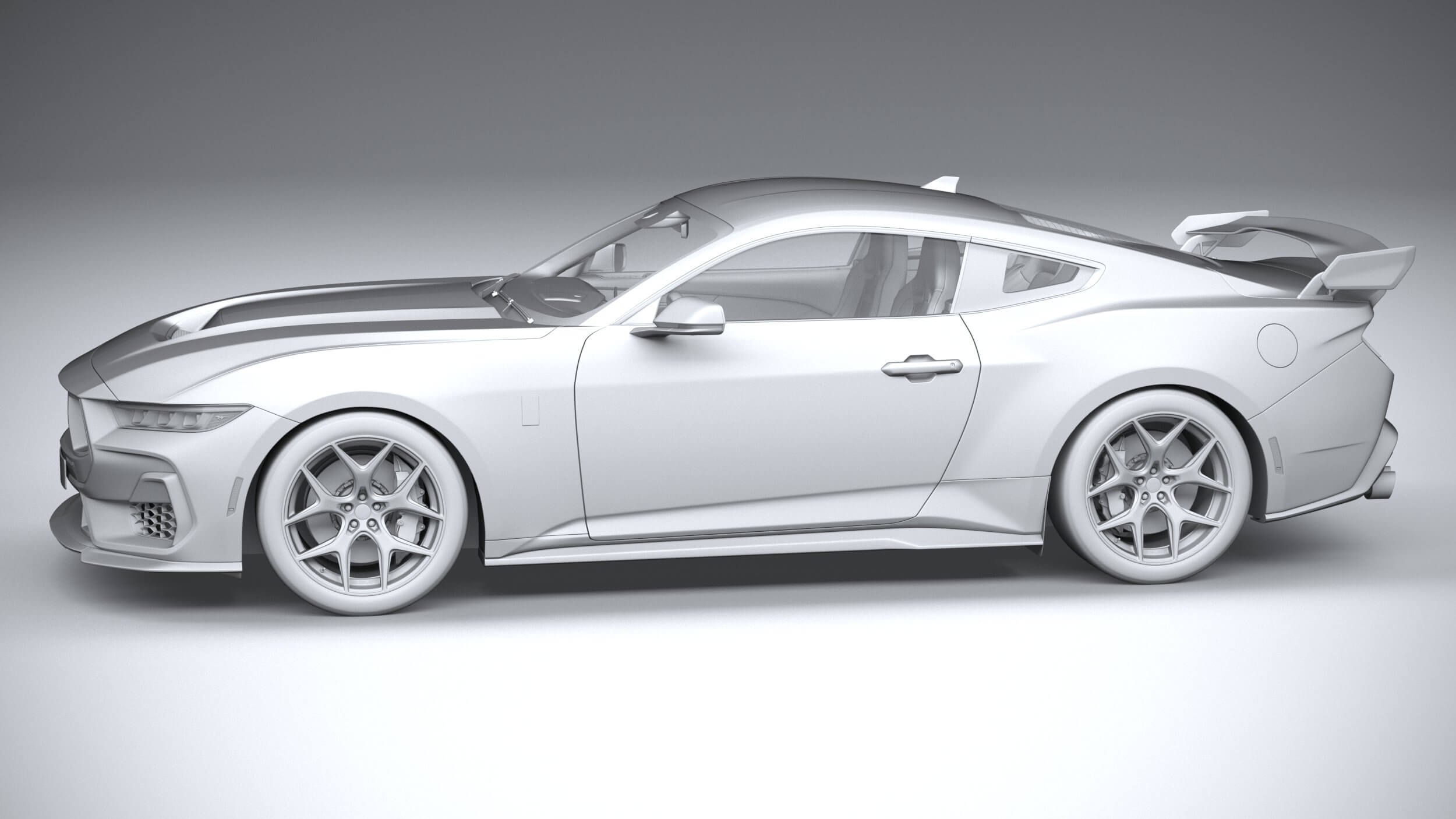 Shelby GT350 2025 - 3D Model by SQUIR