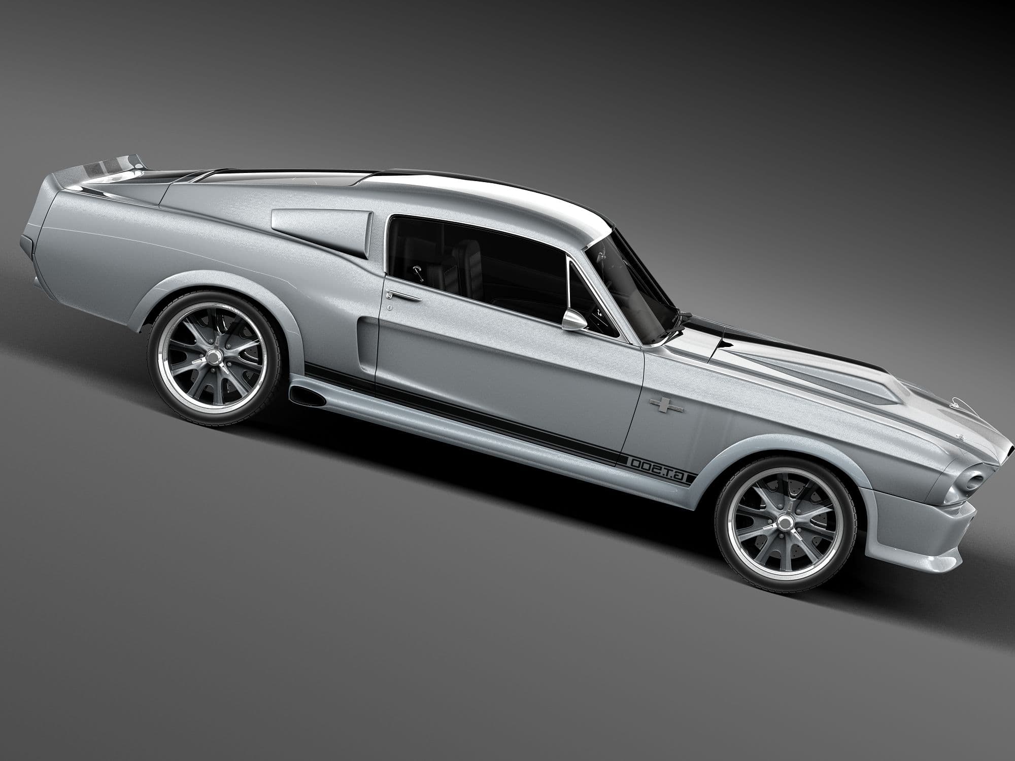 Shelby GT500 Eleanor 1967 - 3D Model by SQUIR