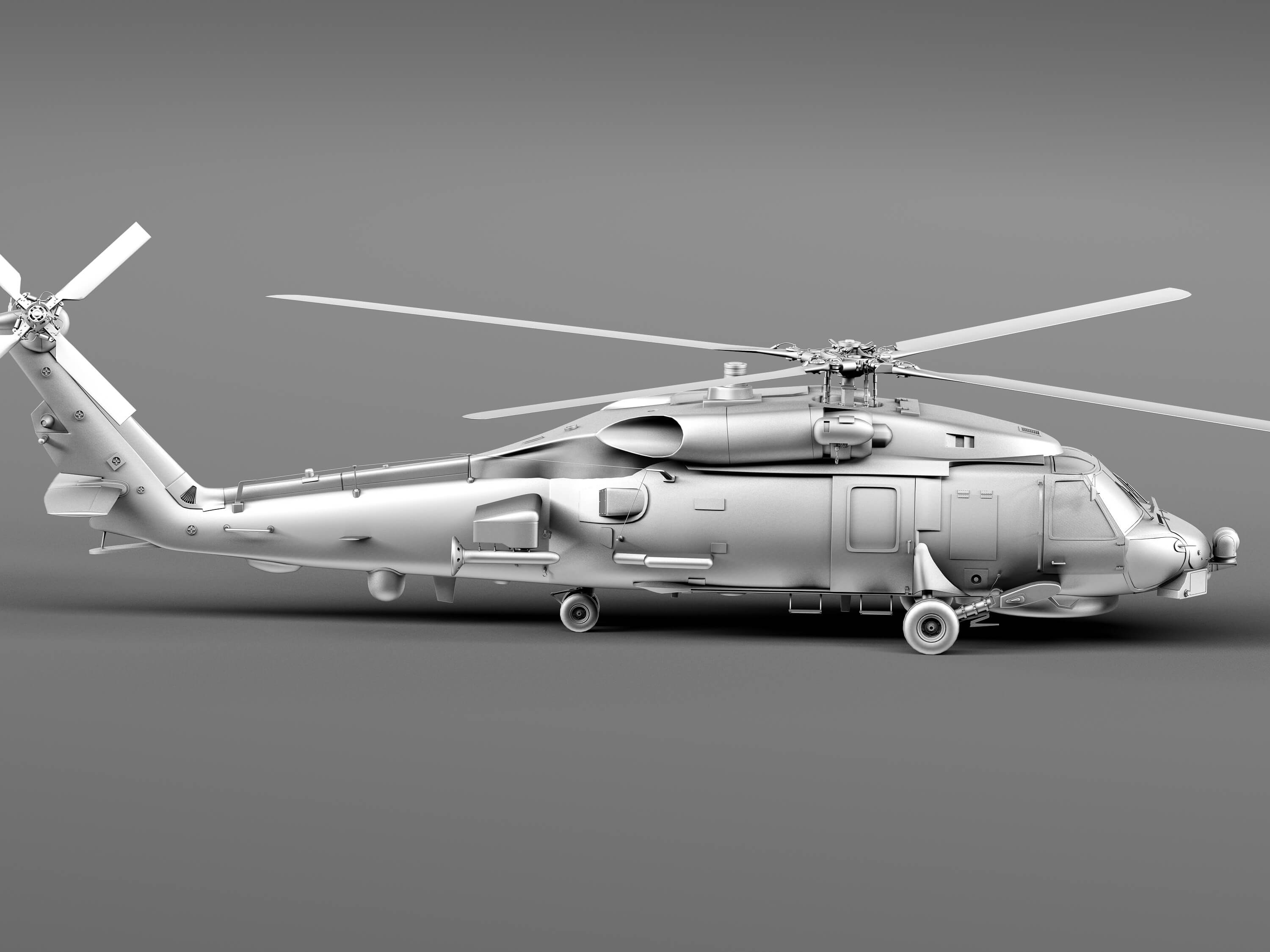 Sikorsky SH-60 Seahawk 3D Model by SQUIR