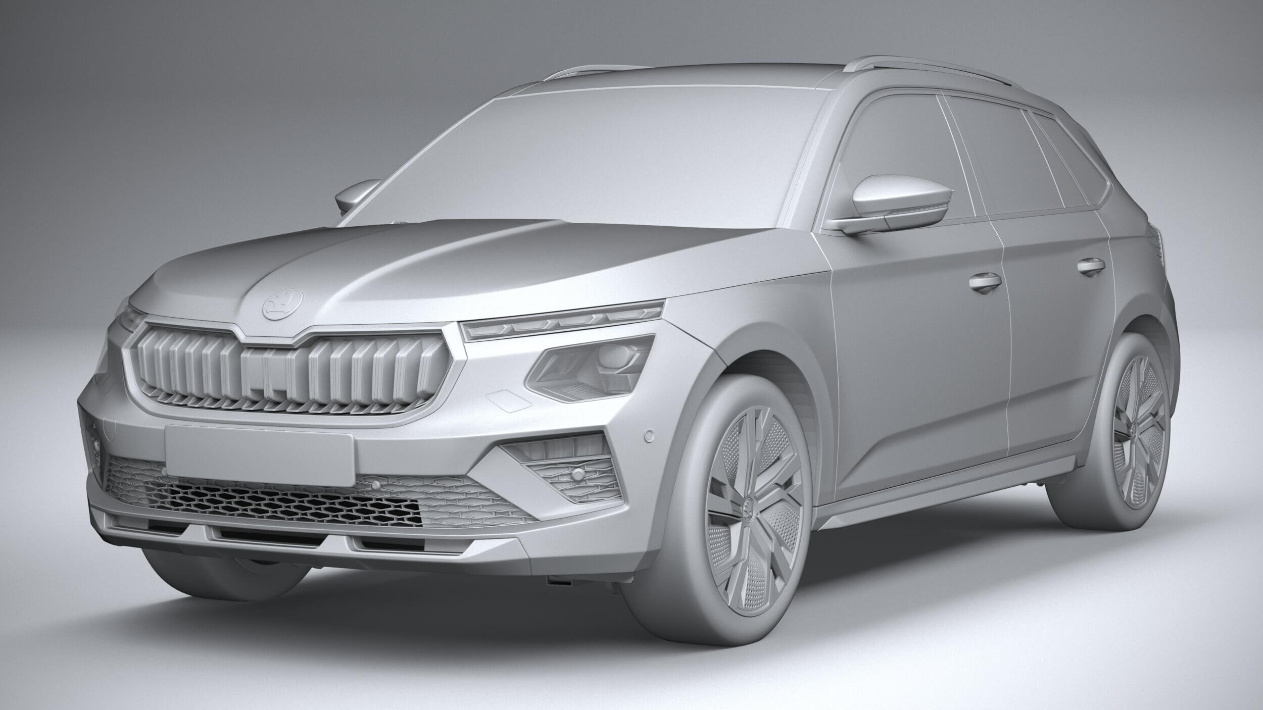 Skoda Kamiq 2024 - 3D Model by SQUIR