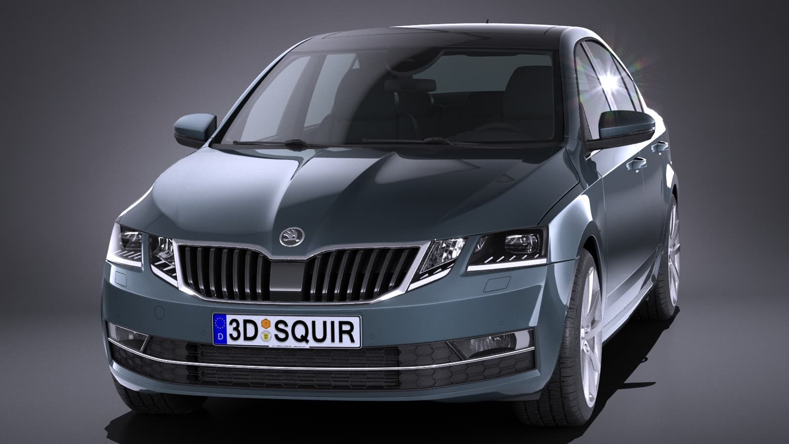 Skoda Octavia 2017 - 3D Model by SQUIR