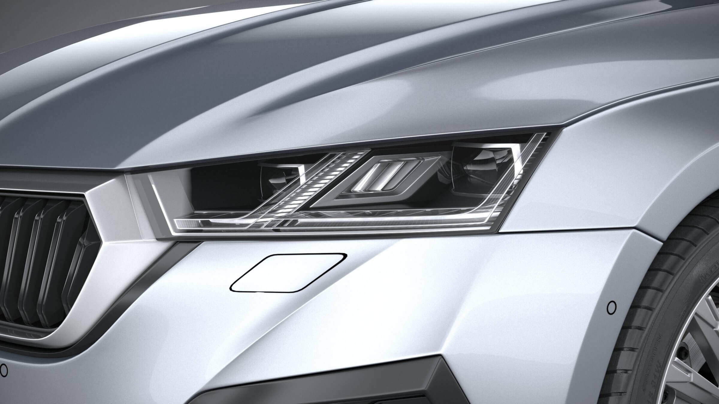 Skoda Octavia Estate 2020 3D Model by SQUIR