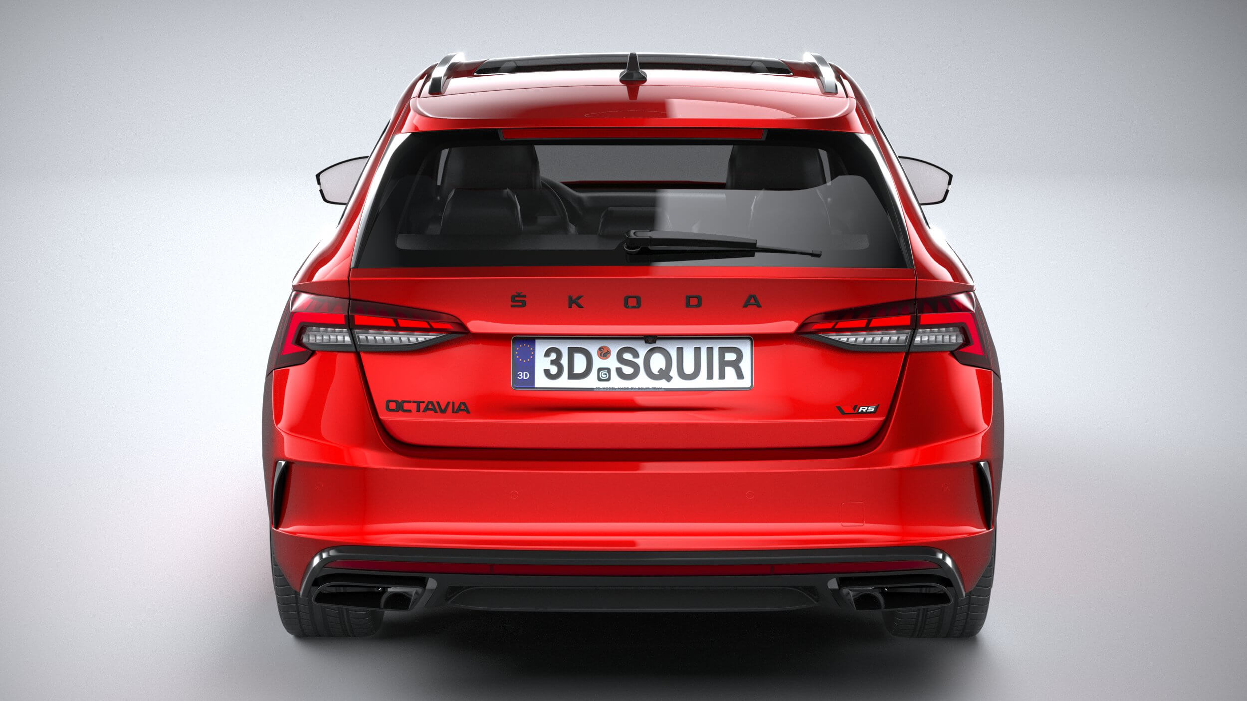 Skoda Octavia RS Combi 2025 - 3D Model by SQUIR