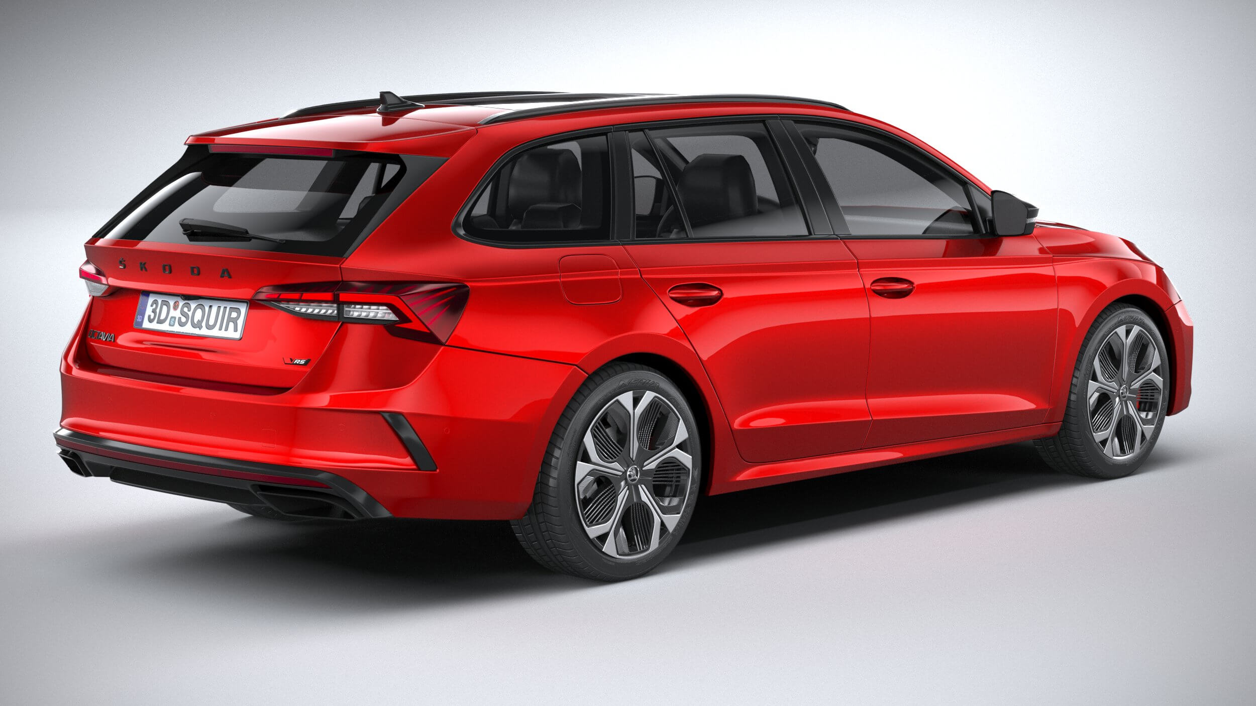 Skoda Octavia RS Combi 2025 - 3D Model by SQUIR