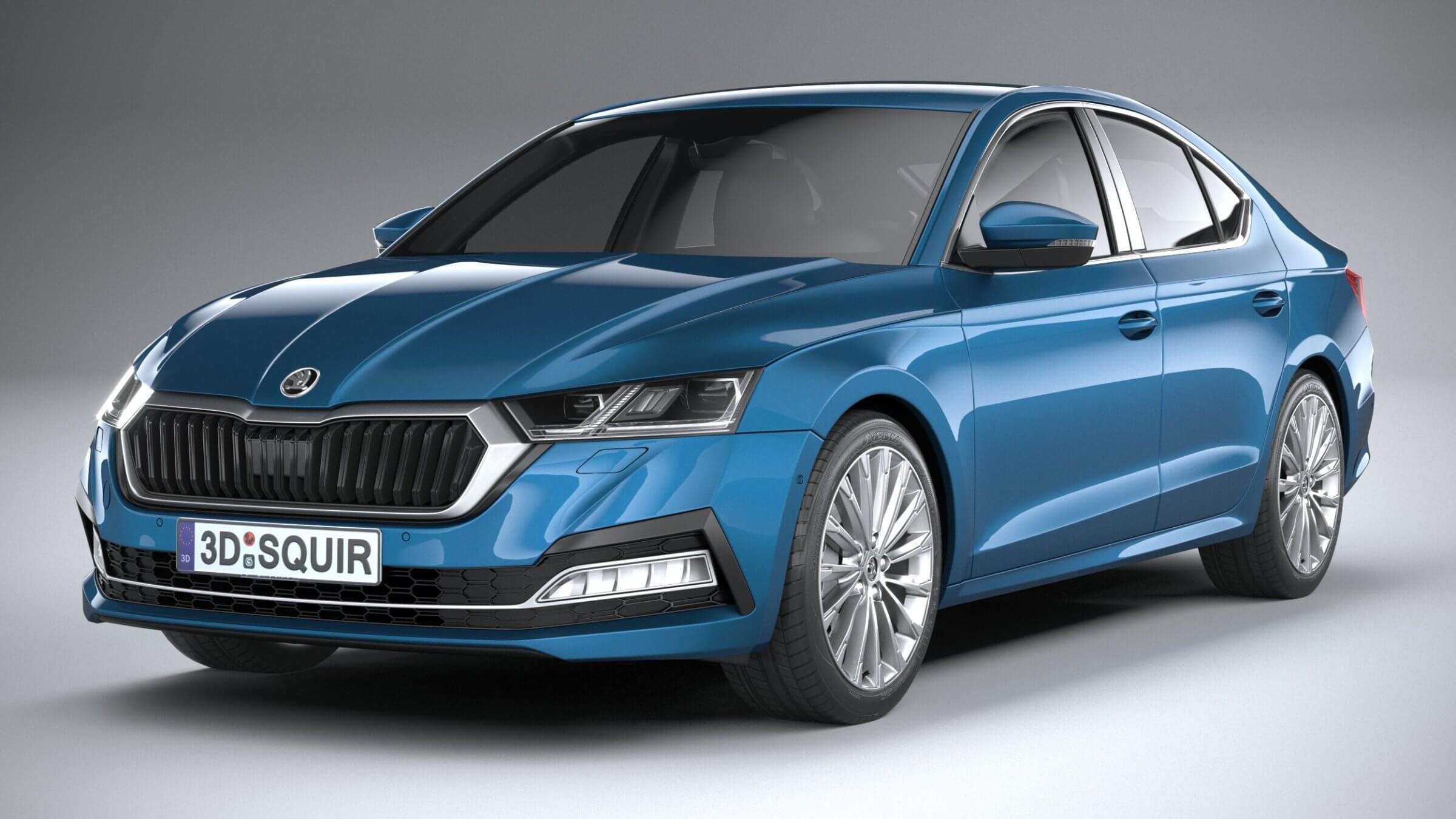 Skoda Octavia Sedan 2020 - 3D Model by SQUIR