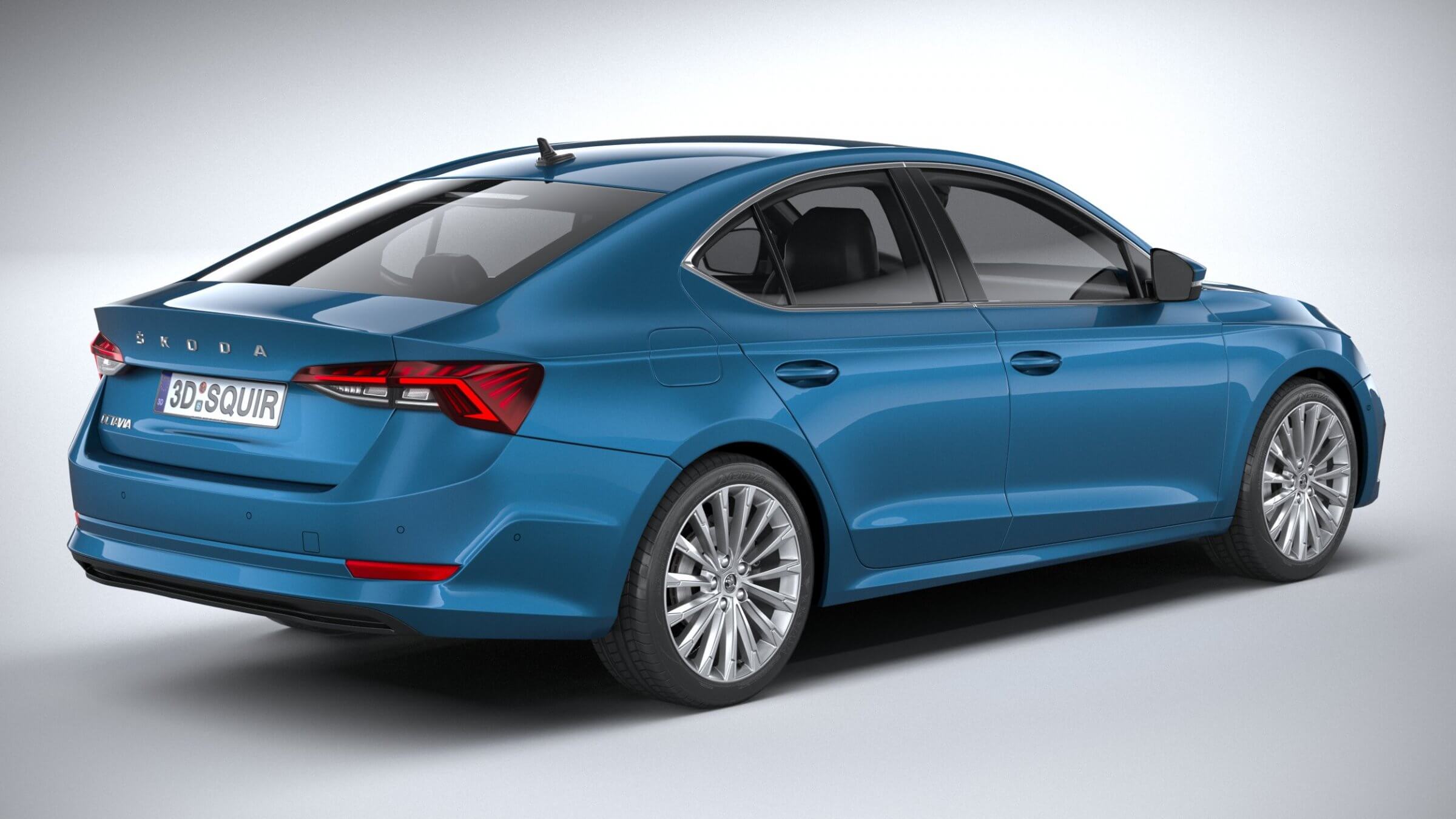 Skoda Octavia Sedan 2020 - 3D Model by SQUIR