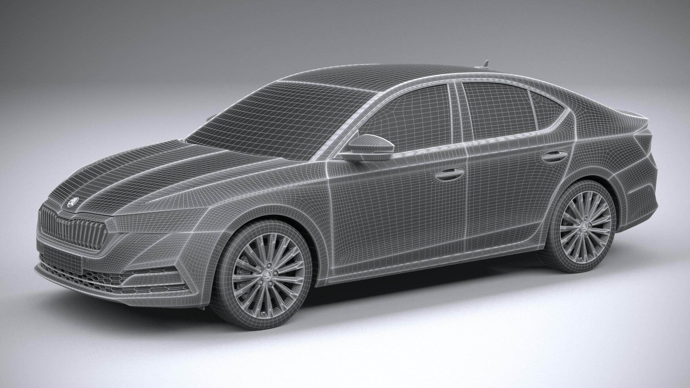 Skoda Octavia Sedan 2020 - 3D Model by SQUIR