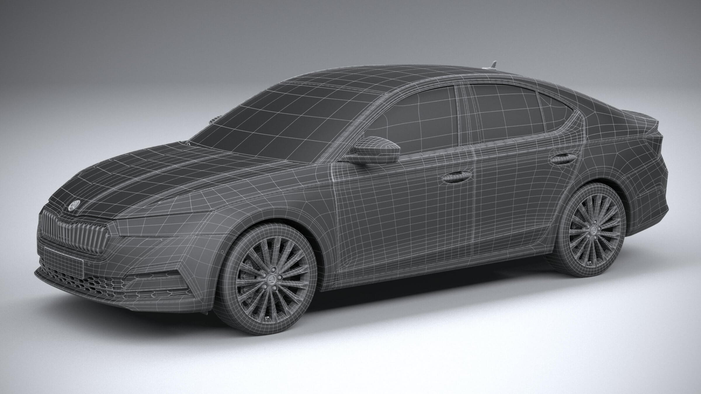 Skoda Octavia Sedan 2020 - 3D Model by SQUIR