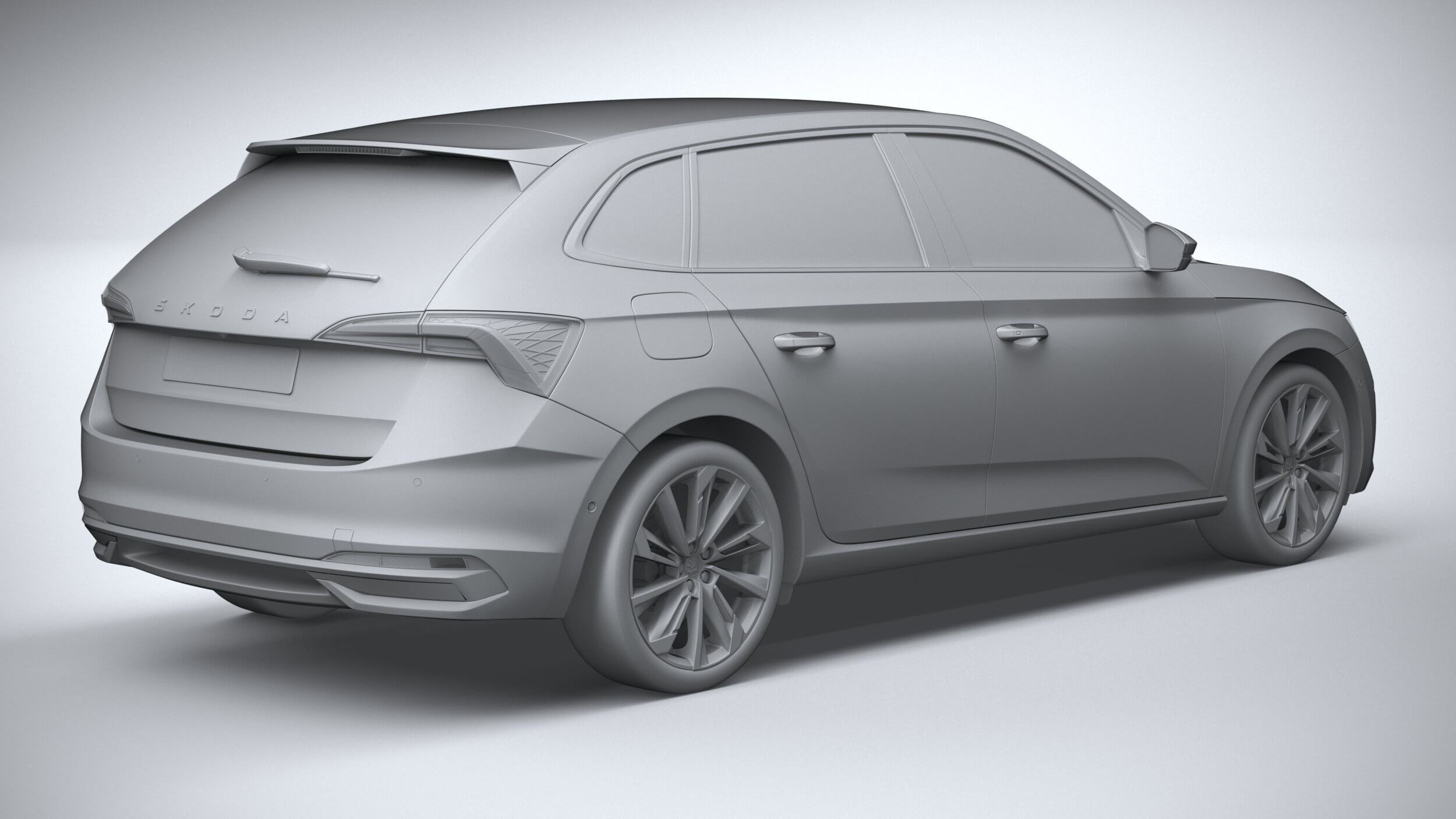 Skoda Scala 2024 - 3D Model by SQUIR