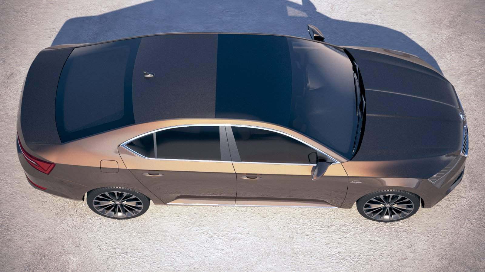 Skoda Superb 2020 - 3D Model by SQUIR