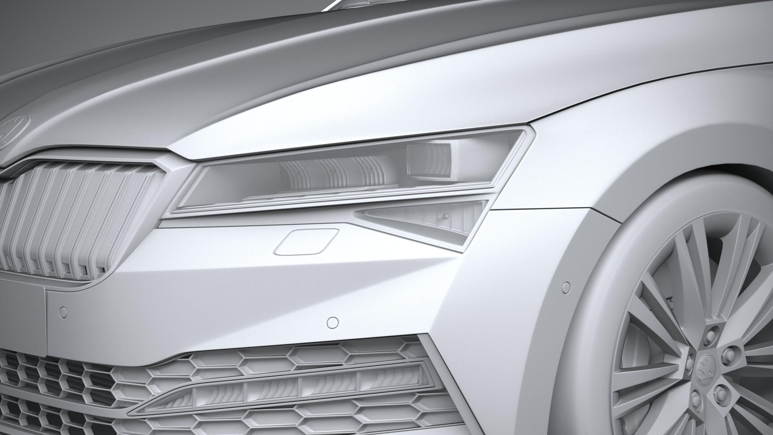 Skoda Superb Sleeper Edition 2024 - 3D Model by SQUIR
